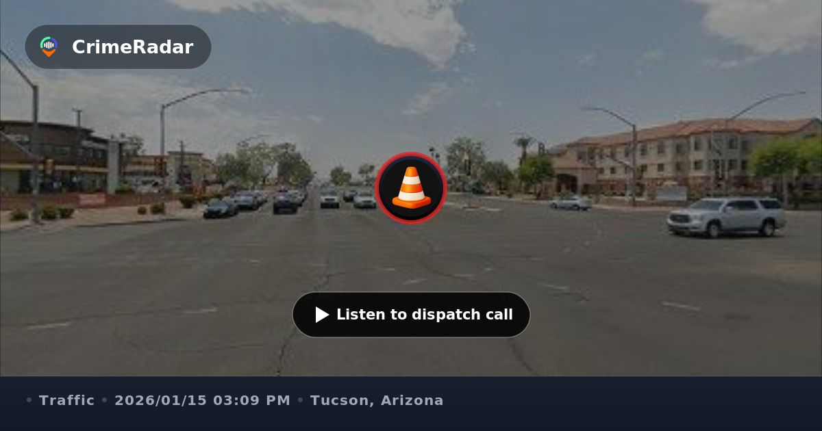 Traffic accident near Alvernon Way and Speedway Blvd, Tucson AZ ...
