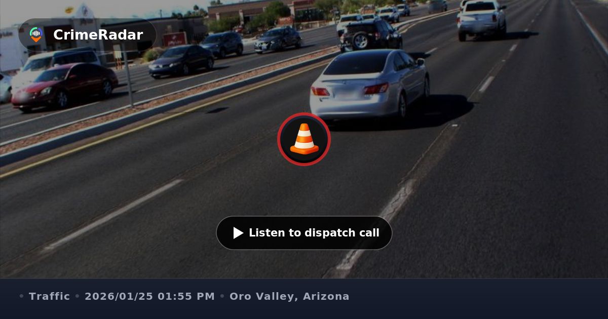 Traffic accident near North Oracle and West Magee roads, Oro Valley AZ ...