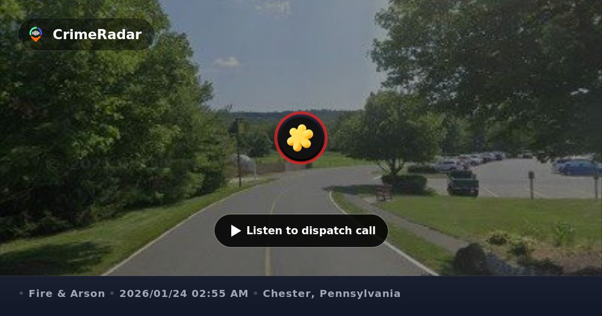 Fire alarm triggered at nursing facility, Chester County PA | CrimeRadar