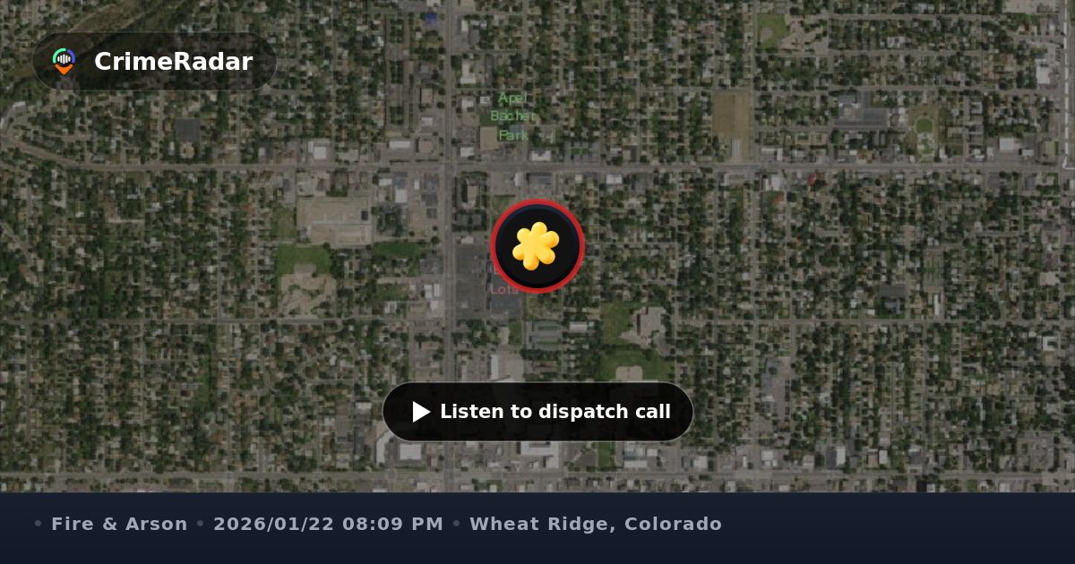 Fire crews respond to roadside blaze near Wadsworth, Wheat Ridge CO ...