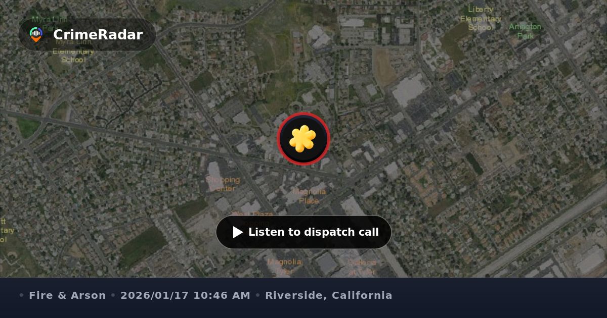 Fire alarm triggers response at Galleria at Tyler, Riverside CA ...