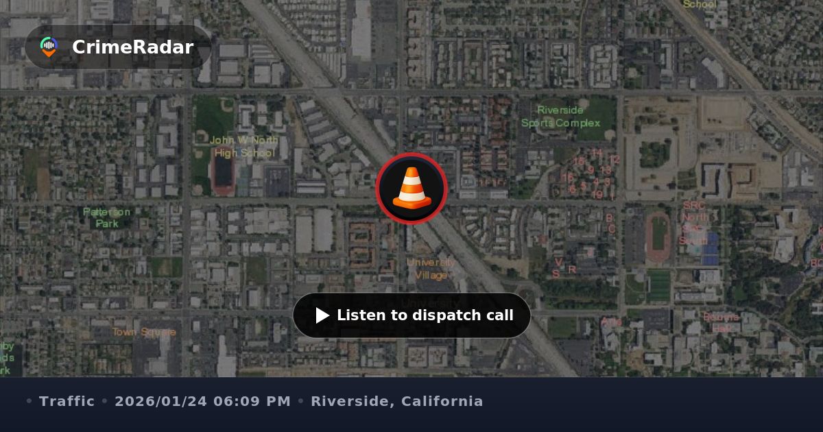 Possible traffic issue at Shell gas station, Riverside CA | CrimeRadar