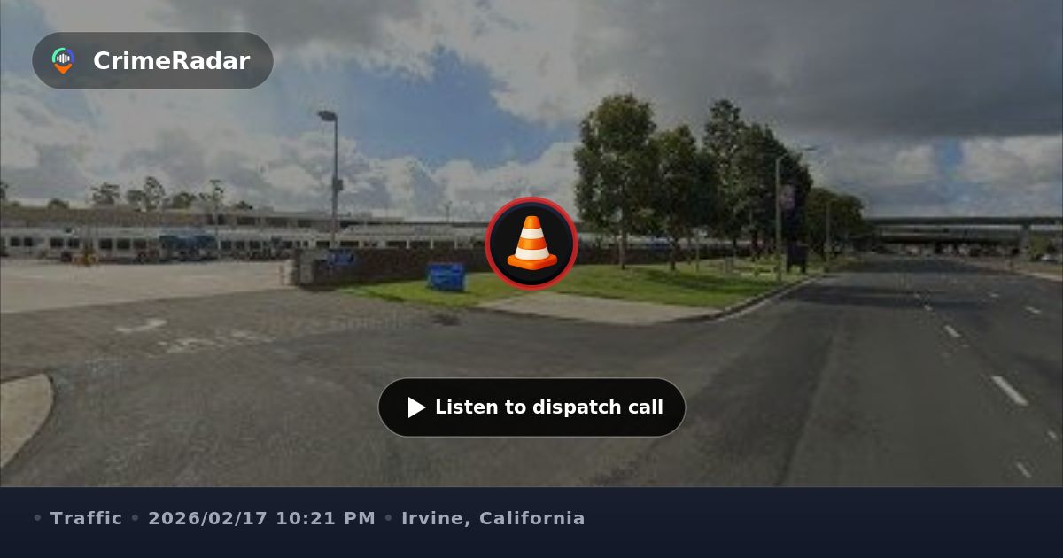 Injury crash on southbound 405 near Sand Canyon, Irvine CA | CrimeRadar