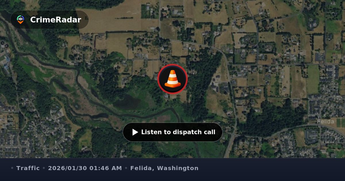 Deputies pursue vehicle near Creekside Apartments, Felida WA | CrimeRadar