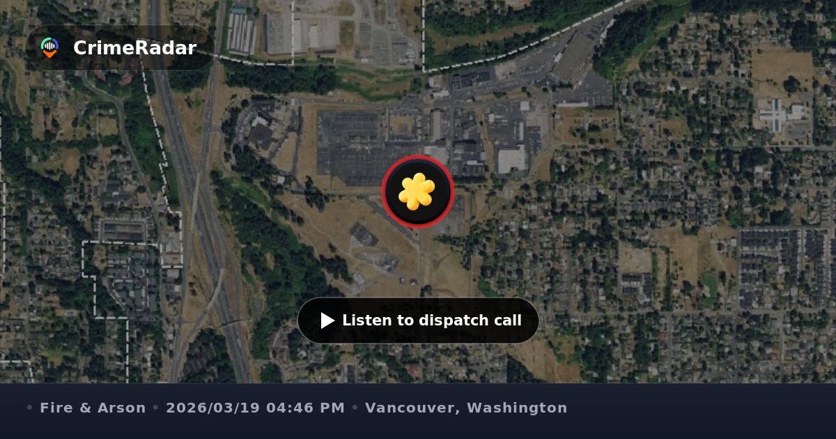 Burning complaint at Leverich Park, Vancouver WA | CrimeRadar
