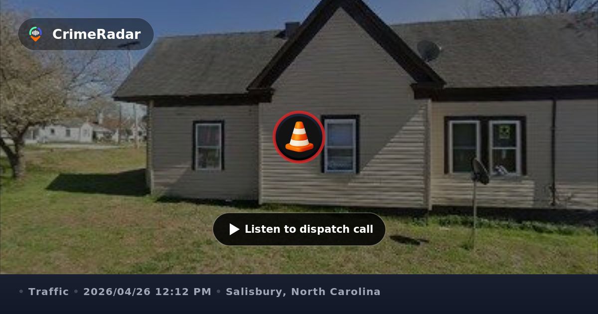 Traffic crash with injury at N Martin Luther King Jr Ave, Salisbury NC ...