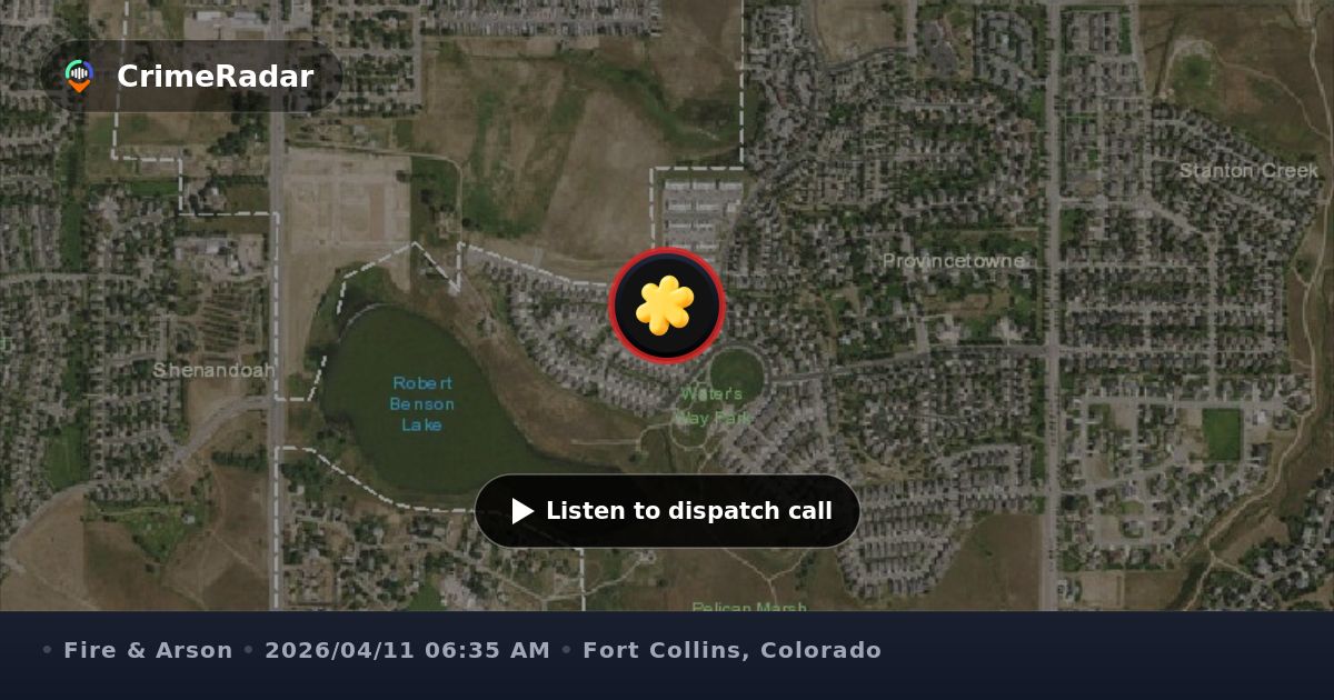 Microwave bag fire out at Victoria Drive home, Fort Collins CO | CrimeRadar