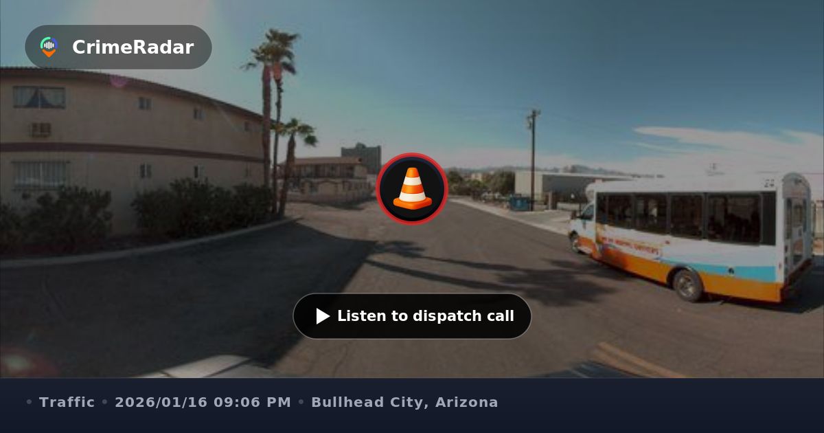 Two-vehicle crash near Desert Ranch Hotel, Bullhead City AZ | CrimeRadar