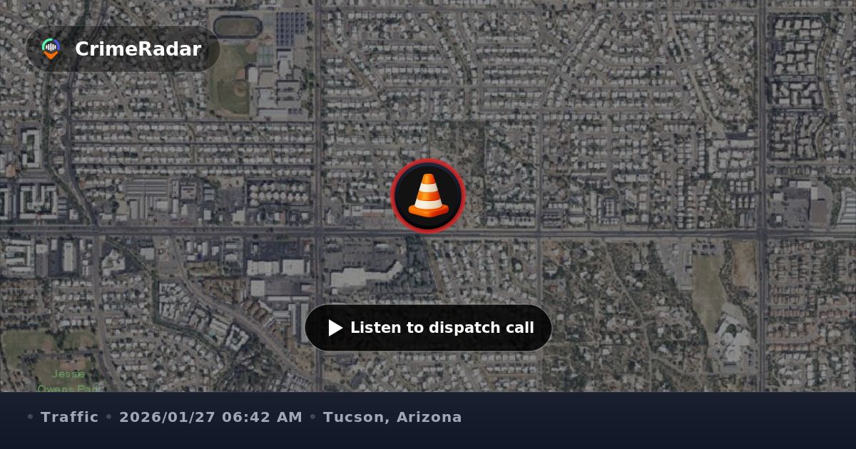 Injury crash near Kenyon and Camino Seco, Tucson AZ | CrimeRadar