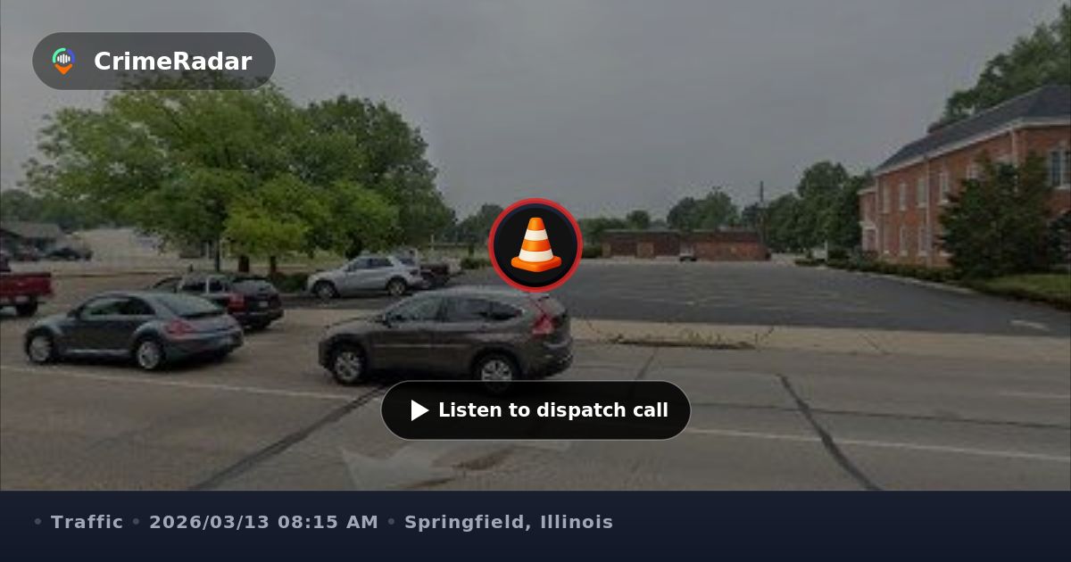Traffic stop for driver with expired license, Springfield IL | CrimeRadar