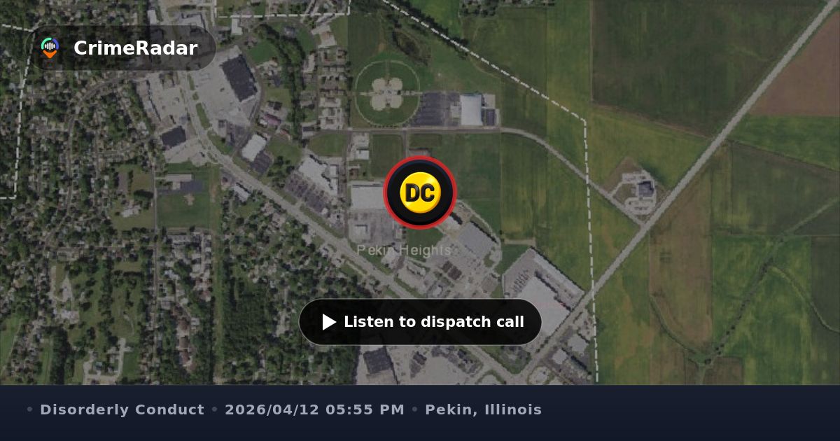 Disorderly person reported at Petco store, Pekin IL | CrimeRadar