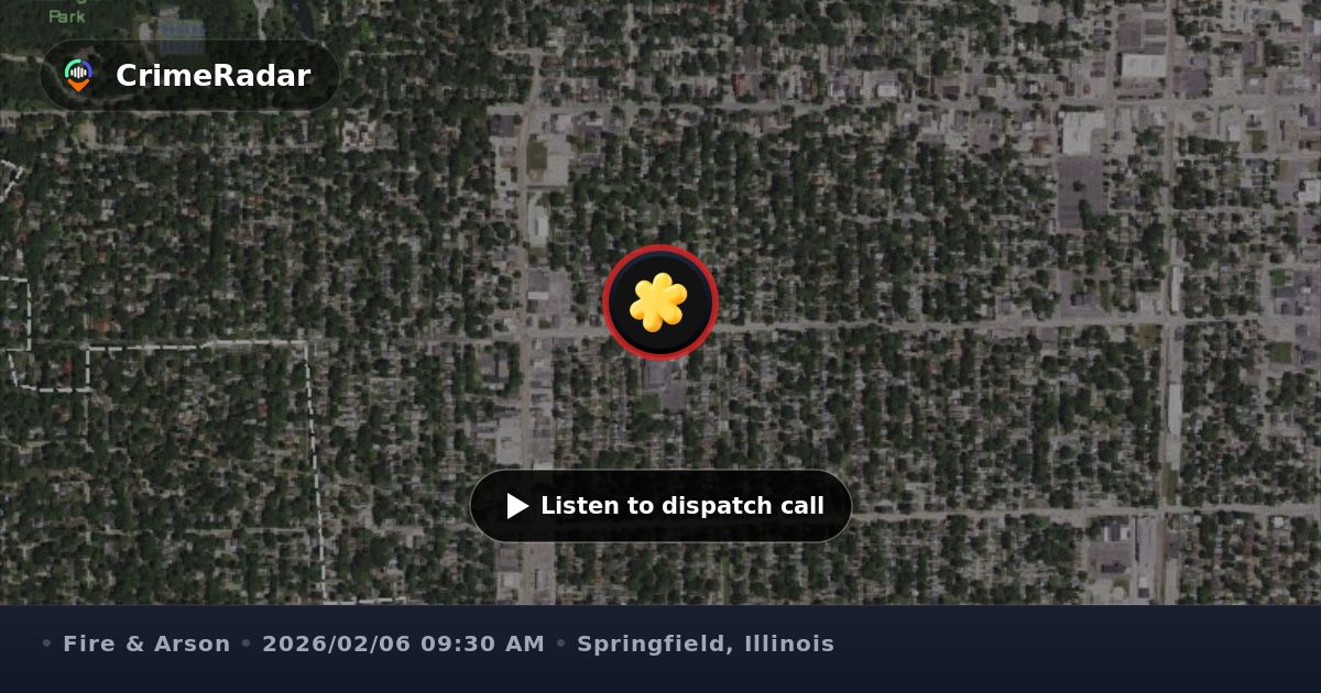 Crews respond to possible gas leak on South Lowell Ave, Springfield IL ...