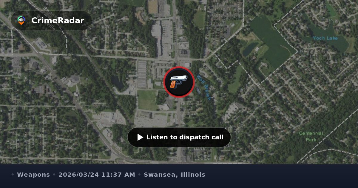 Man threatens to stab people inside grocery store, Swansea IL | CrimeRadar