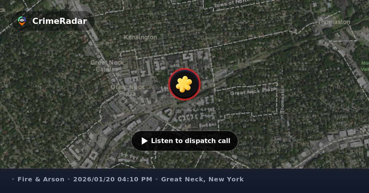 Alarm activation at Point Coffee Shopping, Great Neck NY | CrimeRadar