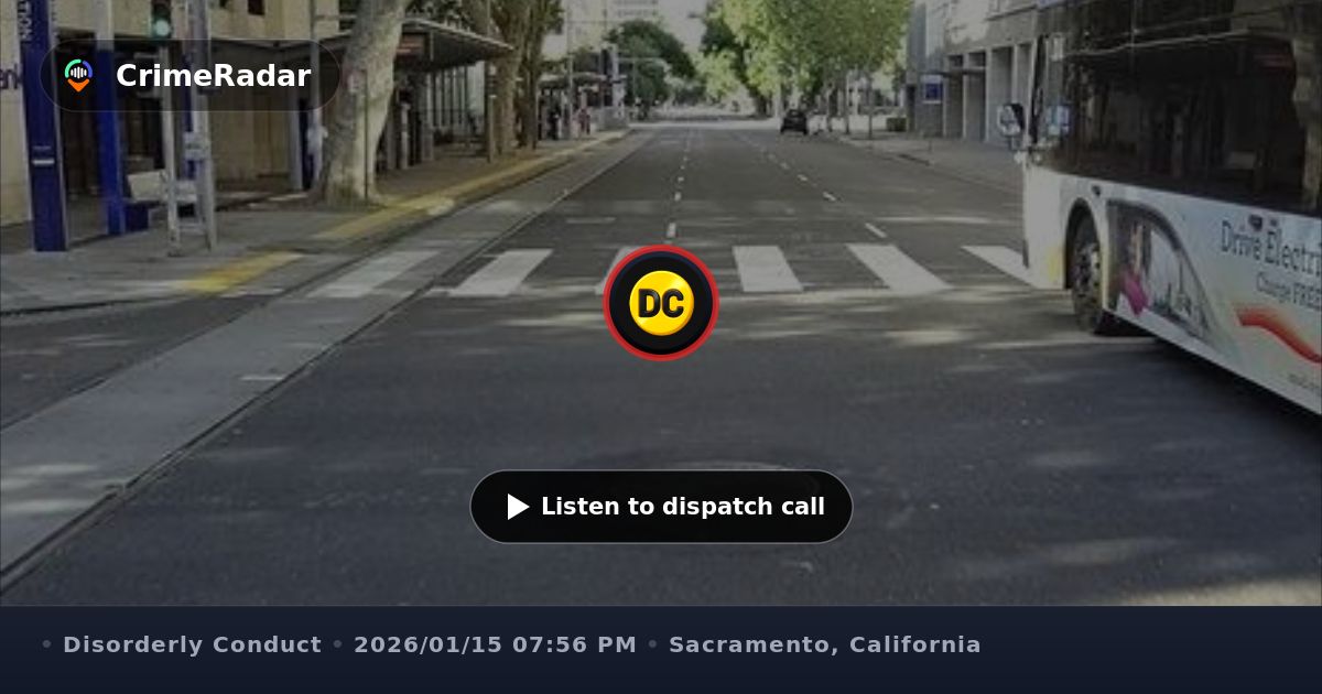 Disturbance reported at downtown hotel, Sacramento CA | CrimeRadar