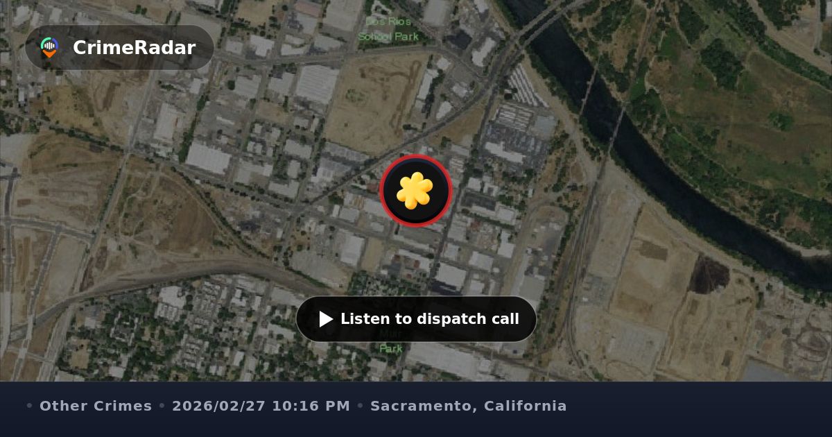 911 hang-up call at Dragoon Street address, Sacramento CA | CrimeRadar