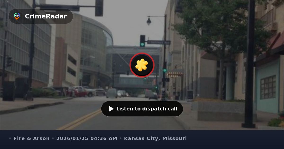 Possible commercial fire alarm near Baltimore Ave, Kansas City MO ...