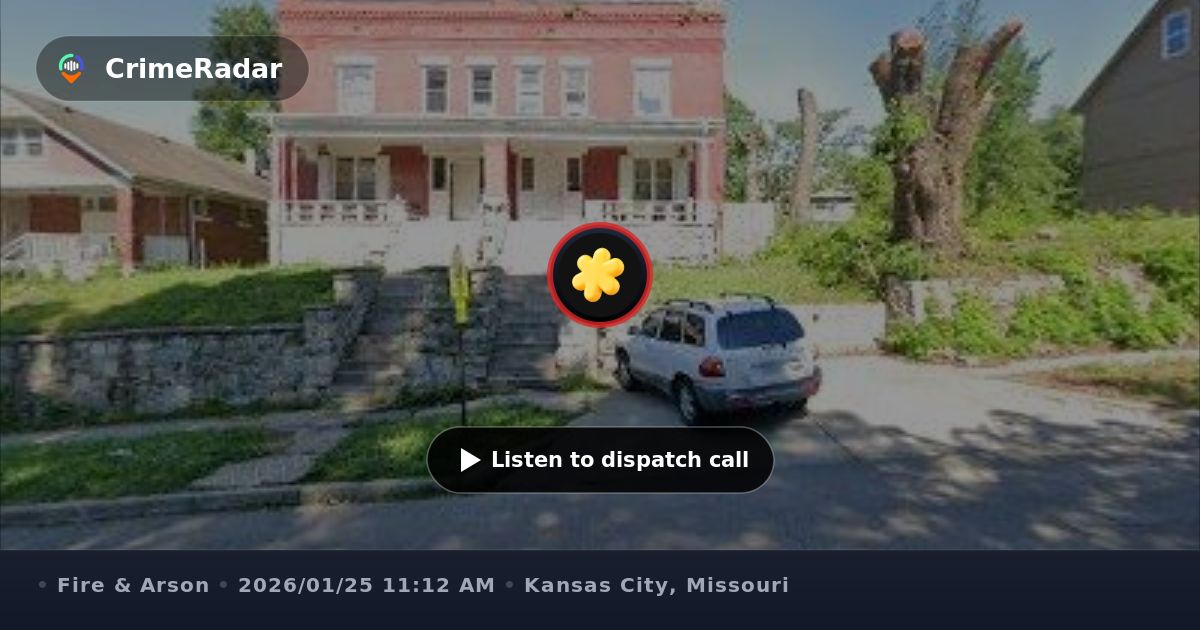 Firefighters handle building fire on Cleveland Ave, Kansas City MO ...