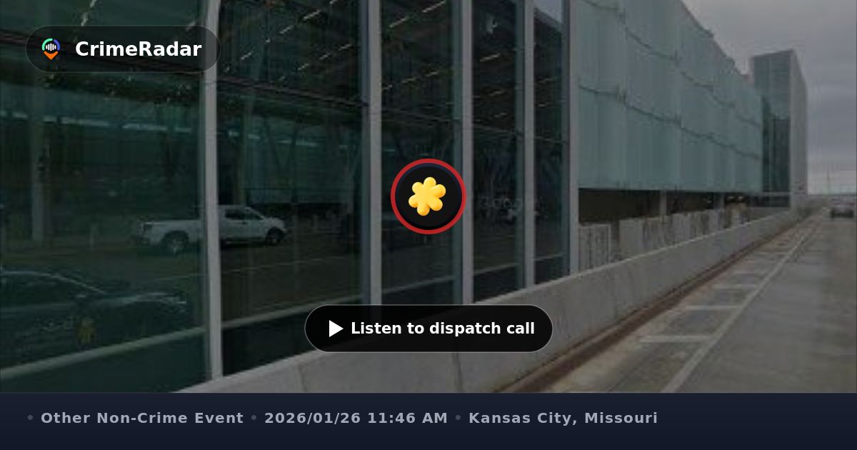 Lost electronic device reported at airport, Kansas City MO | CrimeRadar