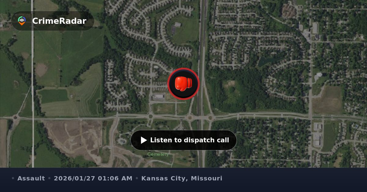 Emergency response to possible assault on Shoal Creek Pkwy, Kansas City ...