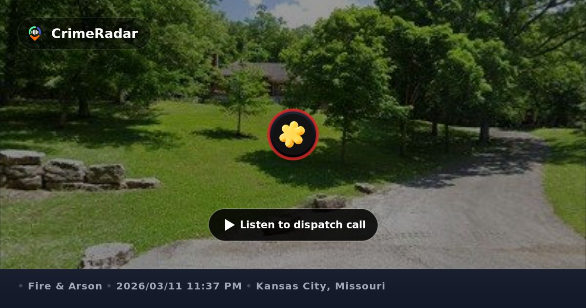 House fire with furnace involved on Ricky Road, Kansas City MO | CrimeRadar