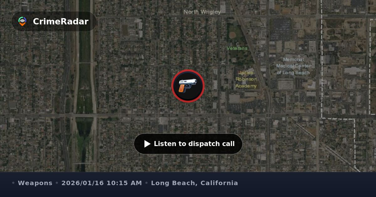 No weapon found after call near Willow and Pacific, Long Beach CA ...