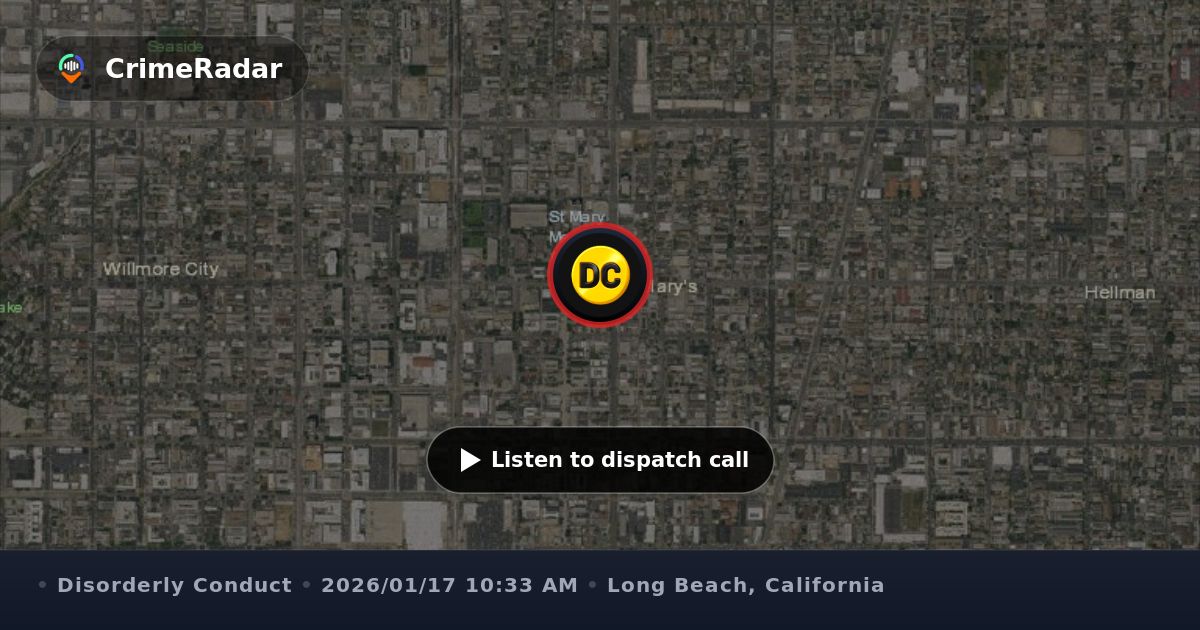 Deputies check on pair behind Olive Ave building, Long Beach CA ...