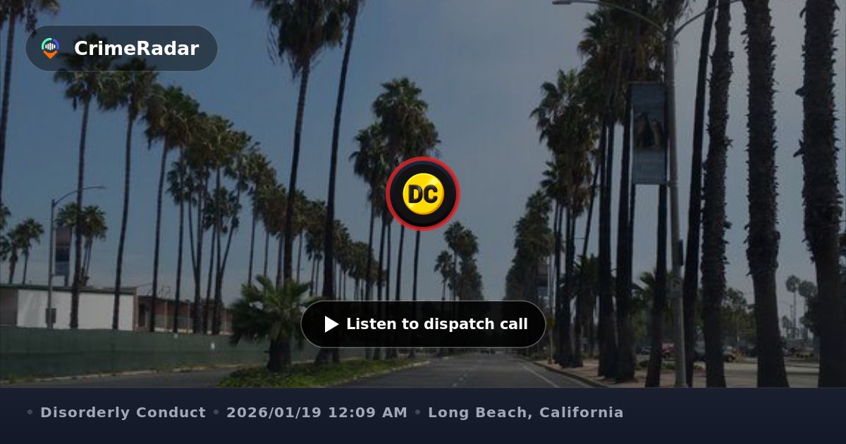 Possible group disturbance at The Bungalow, Long Beach CA | CrimeRadar