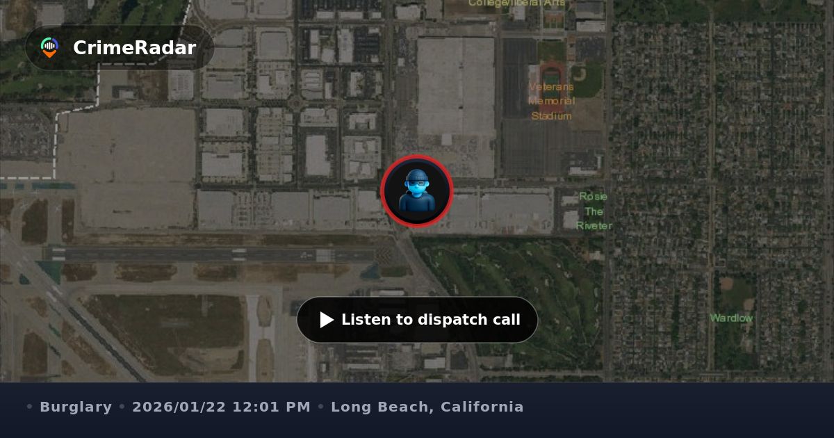 Vehicle burglary at Long Beach fire headquarters, Long Beach CA ...