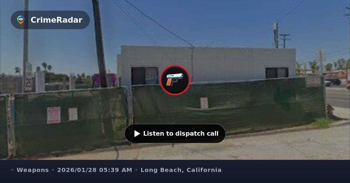 Officers respond to threats to shoot near Pacific Coast Hwy, Long Beach ...