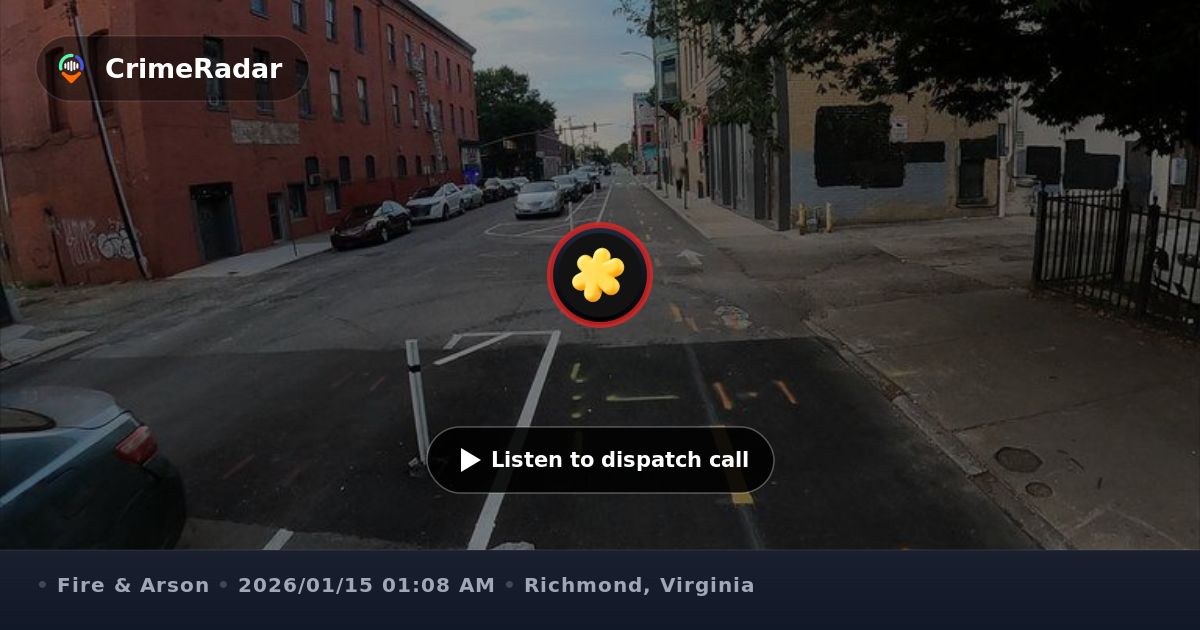 Alarm checked in apartment building on East Grace St, Richmond VA ...