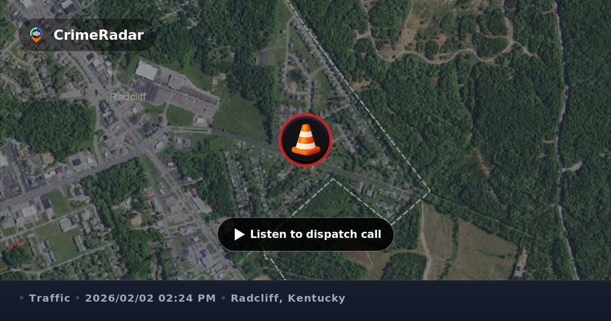 Minor crash reported near Lincoln Trail Boulevard, Radcliff KY | CrimeRadar