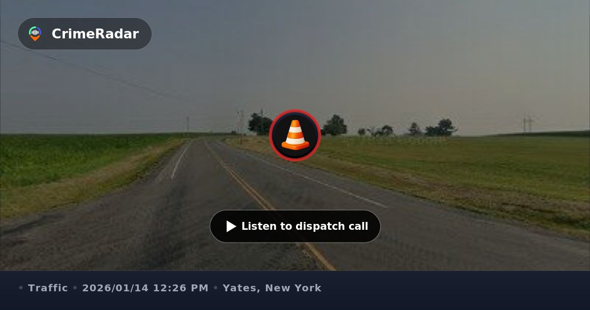 Two-vehicle crash near Preemption and Colhane Rd, Yates County NY ...