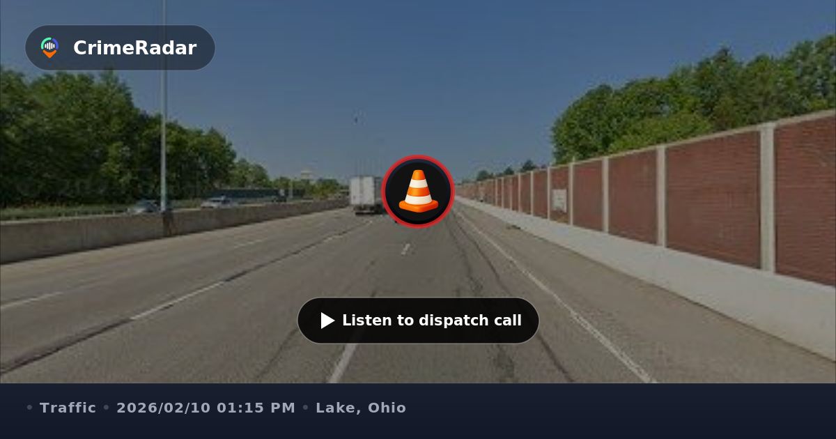 Life flight lands after crash on Route 2 eastbound, Lake County OH ...