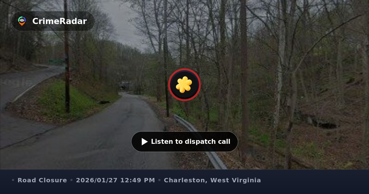 Tree blocks intersection of Garrison Ave and Edgewood Dr, Charleston WV ...