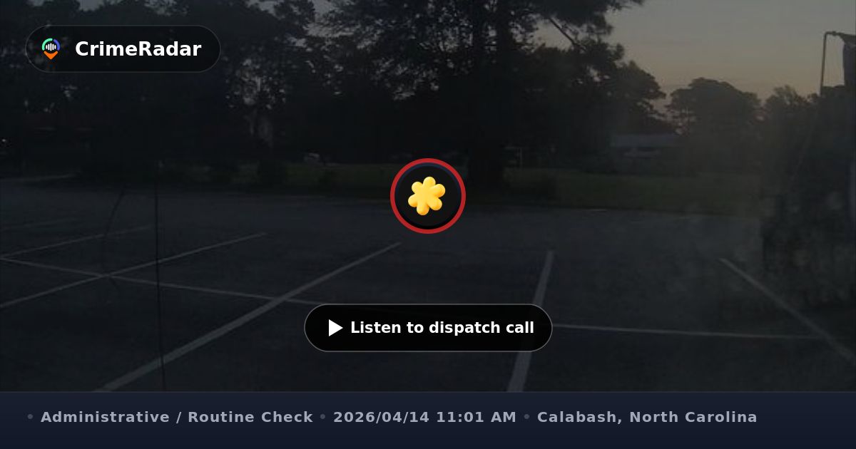 Restaurant reports situation is all clear, Calabash NC | CrimeRadar