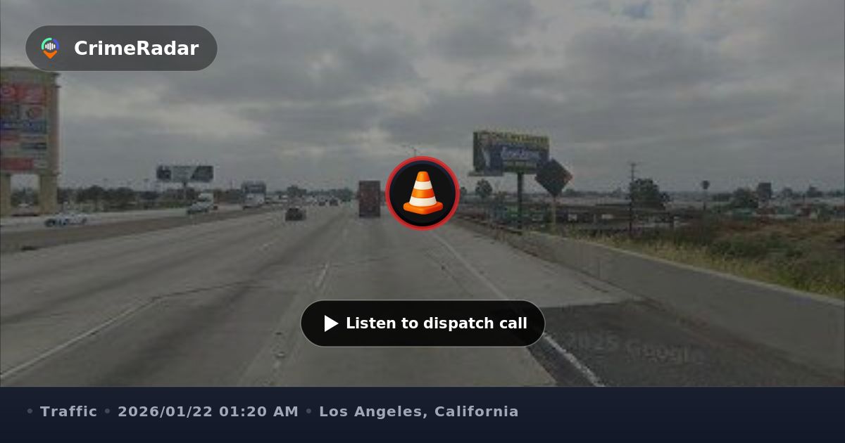 Debris and disabled vehicle reported on 91 freeway, Los Angeles County ...