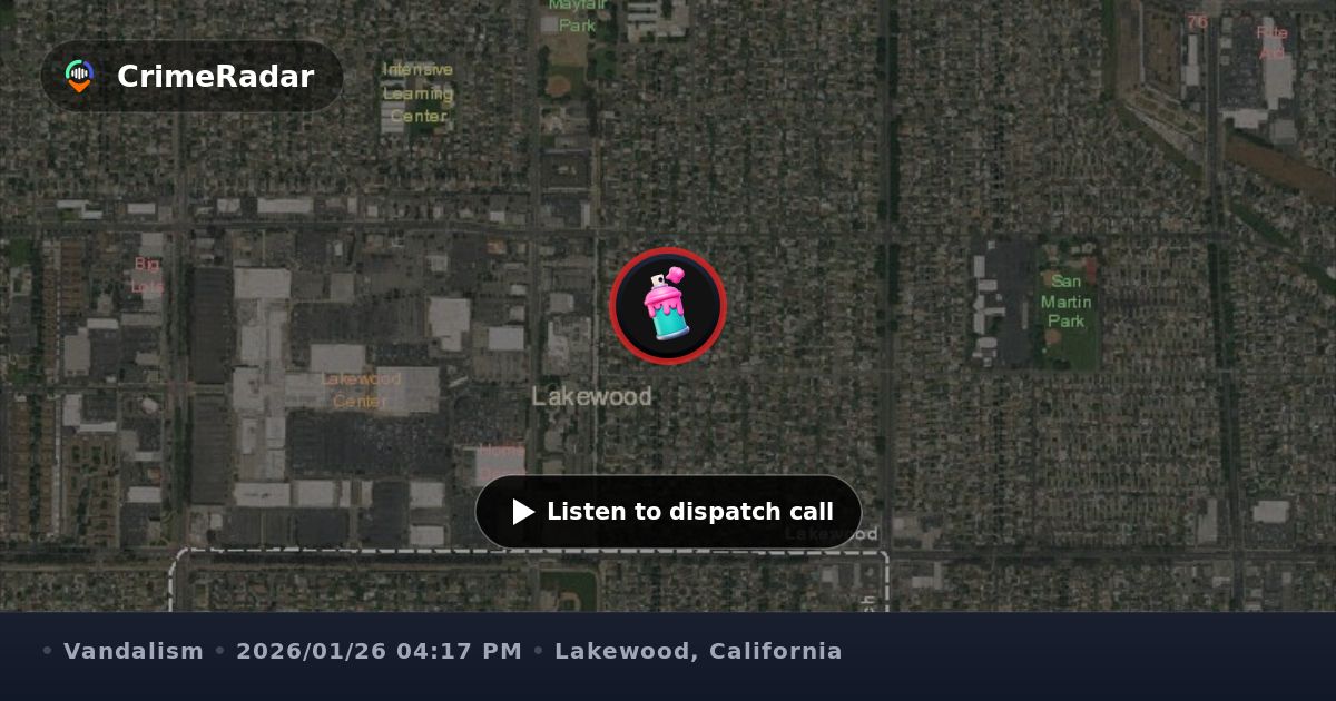 Building damaged in possible vandalism near Clark Ave, Lakewood CA ...