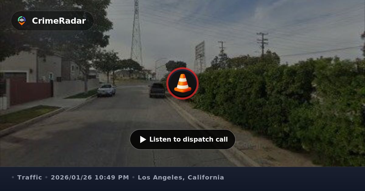 Three-car crash near Manhattan Beach Blvd, Los Angeles County CA ...