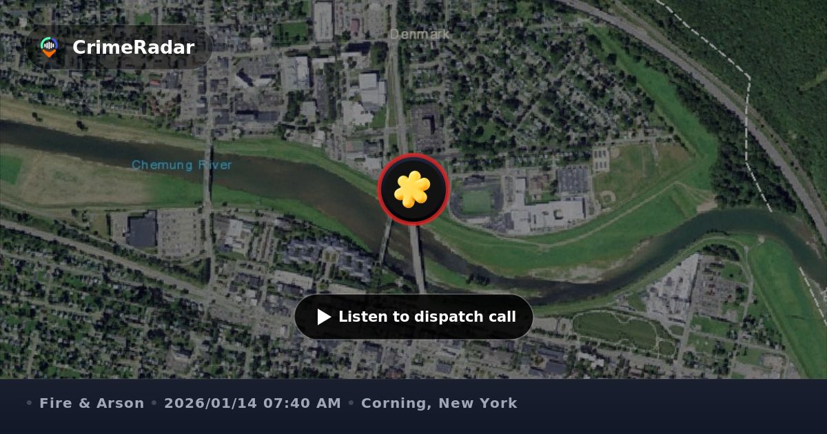 Fire alarm triggered at K-Ray Salon in Corning, Corning NY | CrimeRadar