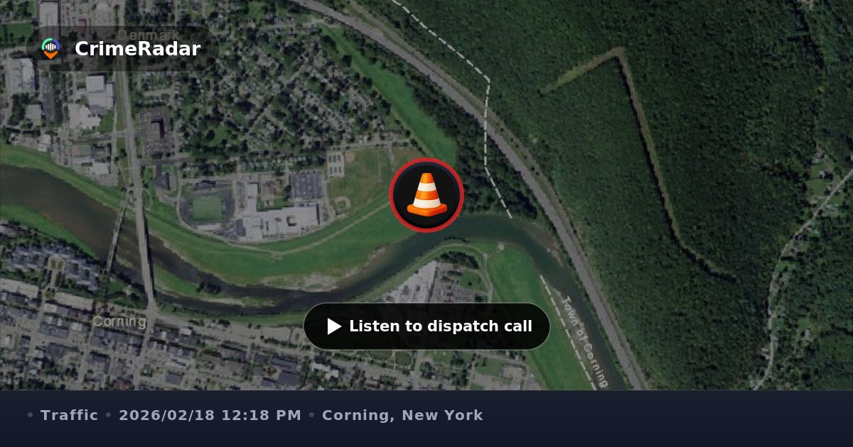 Two-car crash with injuries and chest pain in Corning, Corning NY ...
