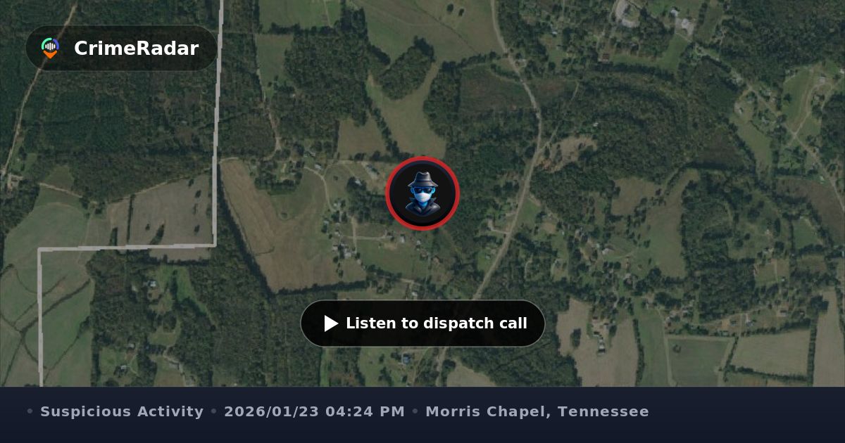 Deputies investigate possible distress near CW White Dr, Morris Chapel ...