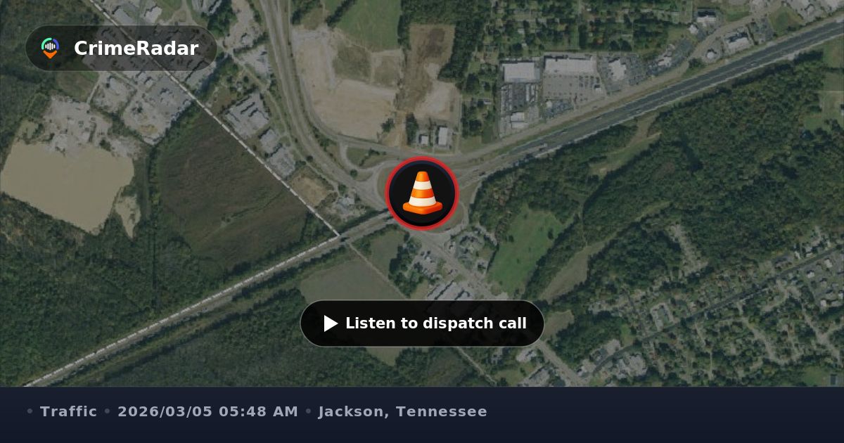 Driver leaves crash scene near exit 79, Jackson TN | CrimeRadar