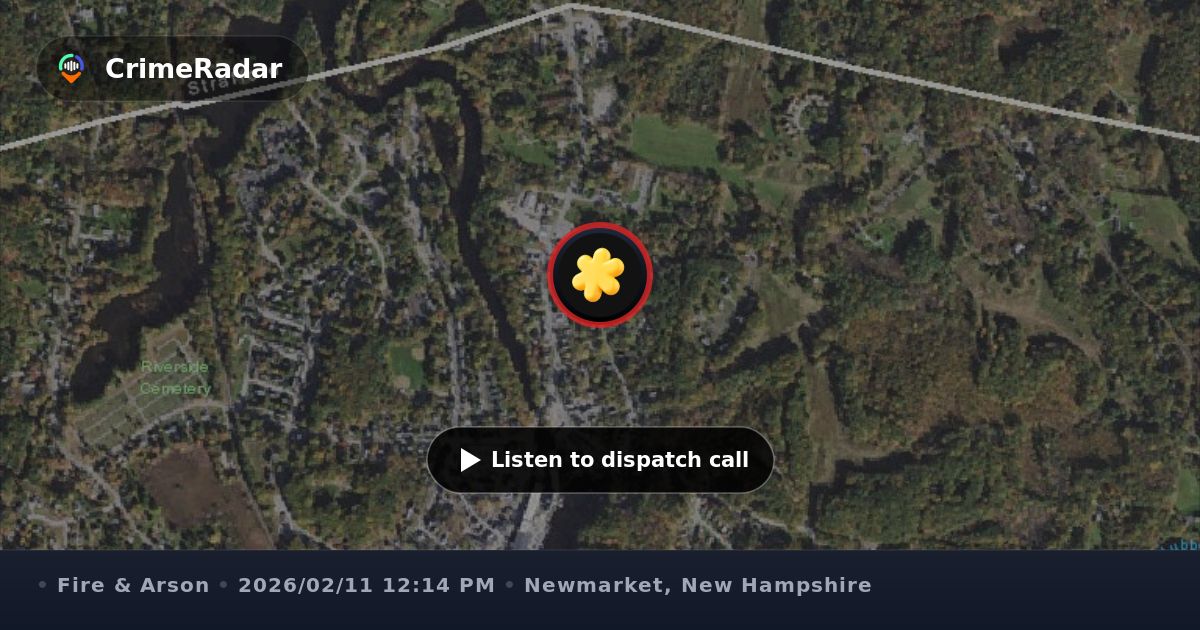 Fire crews respond to structure fire in Newmarket, Newmarket NH ...