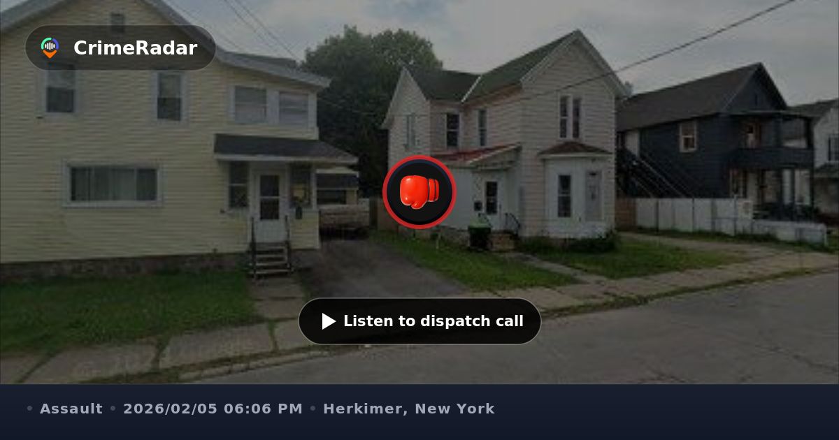 Group reportedly chases man near King St, Herkimer NY | CrimeRadar