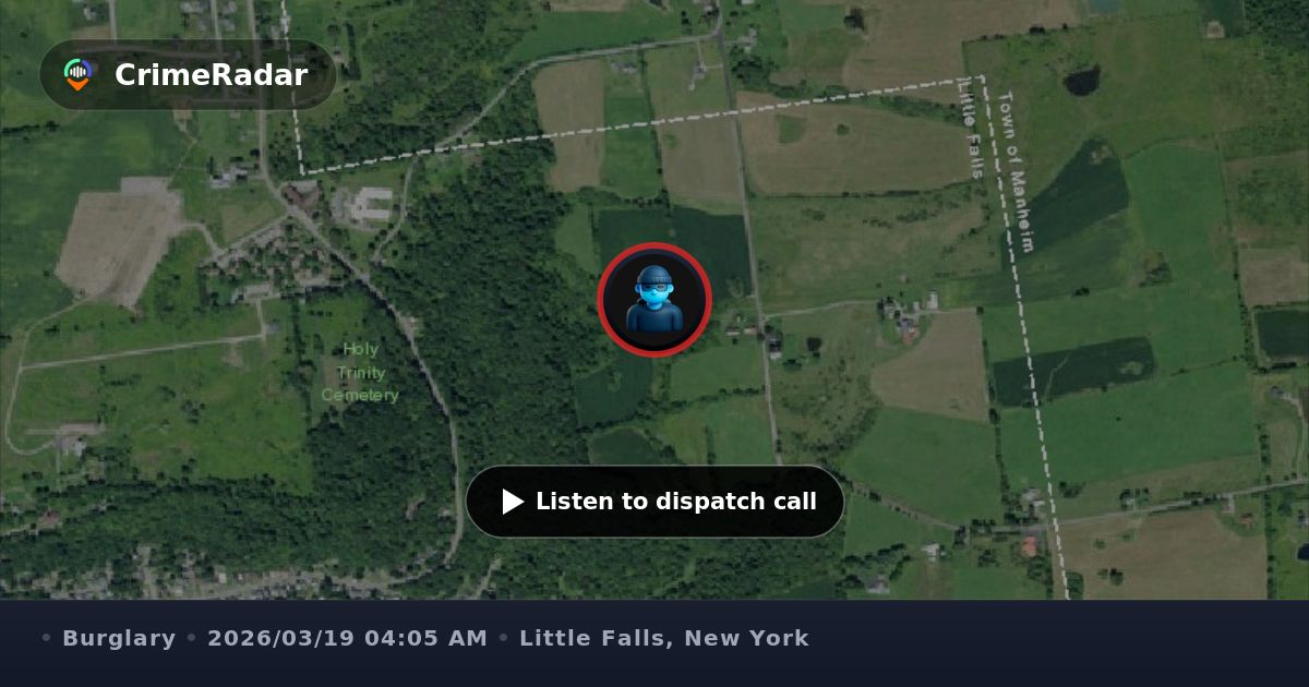 Open door and suspected break-in at Little Falls home, Little Falls NY ...