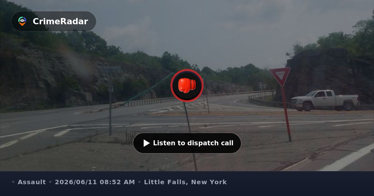 Officers respond to reported fight in roadway, Little Falls NY | CrimeRadar