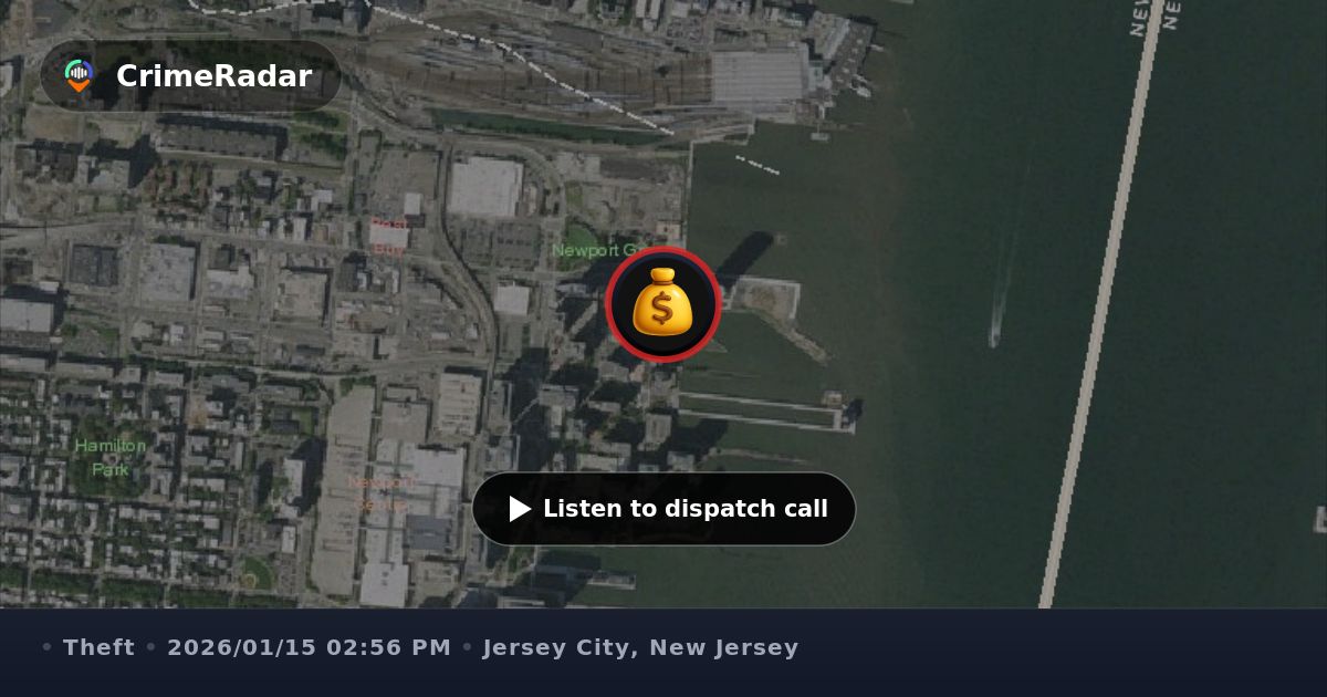 Package theft suspected near River Ct, Jersey City NJ | CrimeRadar