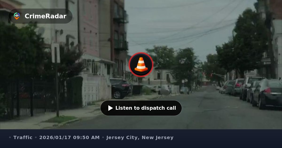Minor crash near Neptune and Garfield, Jersey City NJ | CrimeRadar