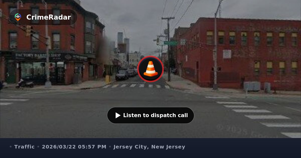 Vehicle repeatedly running red lights at intersection, Jersey City NJ ...
